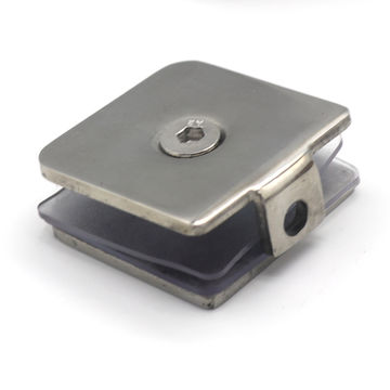 China Glass fitting accessories high quality square shaped 90 degree ...