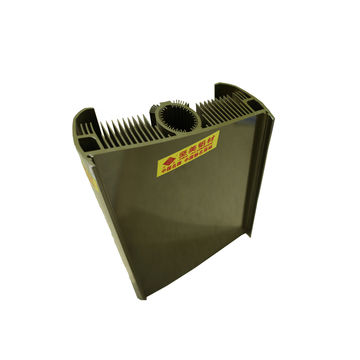 China Aluminum extruded integrated amplifier with aluminum radiator on ...