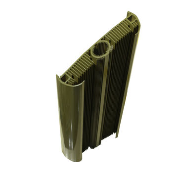 China Aluminum extruded integrated amplifier with aluminum radiator on ...