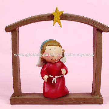 China New 6cm Polystone Nativity Set Religious Statue,Resin figurine ...