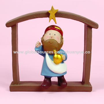 China New 6cm Polystone Nativity Set Religious Statue,Resin figurine ...