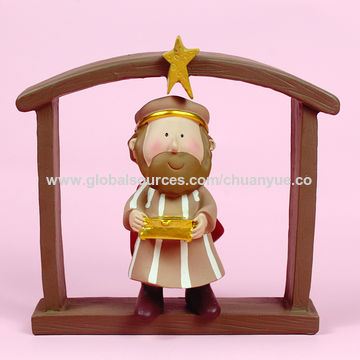 China New 6cm Polystone Nativity Set Religious Statue,Resin figurine ...