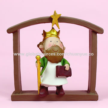 China New 6cm Polystone Nativity Set Religious Statue,Resin figurine ...