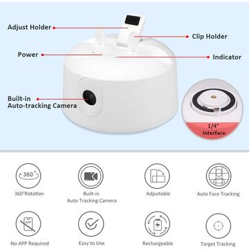 China360°Rotation Auto Face Object Tracking Intelligent Shooting Camera ...