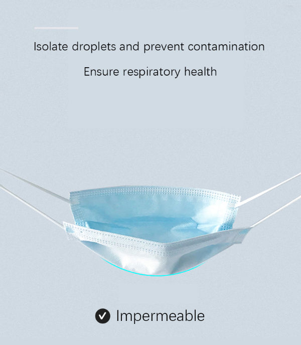 China The perple's disposable medical mask EN 14683 typeII medical ...