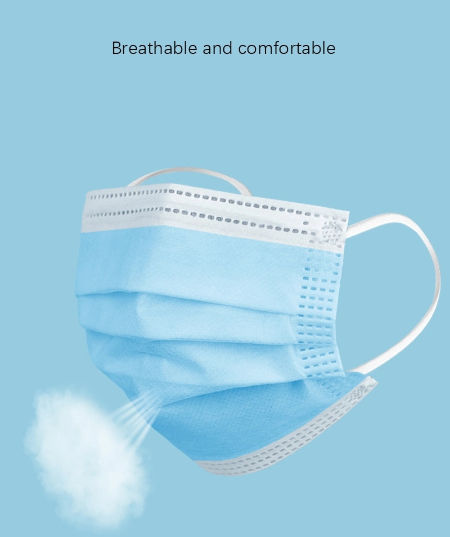 China The perple's disposable medical mask EN 14683 typeII medical ...