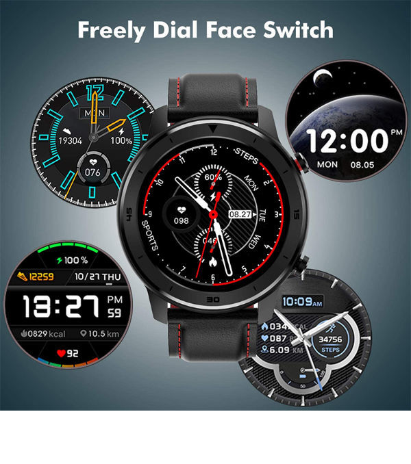 Ardemer DT78 IP68 Blood Pressure Oxygen 14 Clockfaces Cheap Running ...