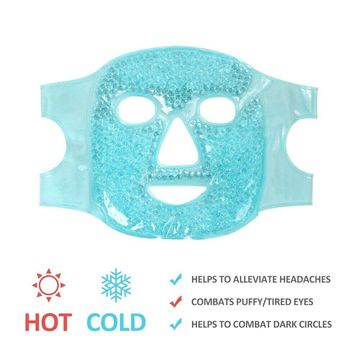 ChinaFacial cooling mask, cold Gel Ice Face Mask with Wrap, Reduce ...