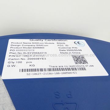 China SIM68M S2-106ZT-Z1C0C B05V81 (SIMCom) GPS Module 9600Baud MTK3333 ...