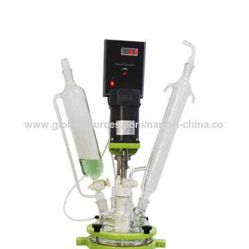 China Laboratory borosilicate pyrex glass mini chemical reactor prices ...