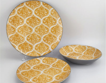 China Good quality fine porcelain china dinner set new style 18pcs ...