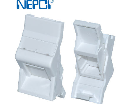 China Single port Keystone/HDMI/USB modular connector faceplate XJY-NE ...