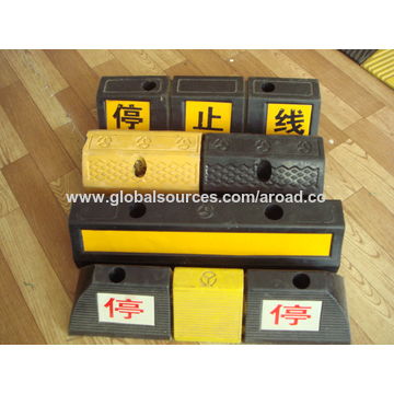 China Korean standard 750mm bus stopper Parking Car Stop Wheel Stopper ...