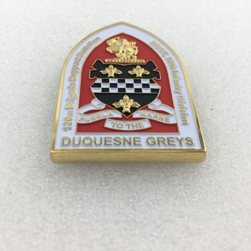 China Challenge coin, 3D, brass, die struck, shiny gold plated, matt ...
