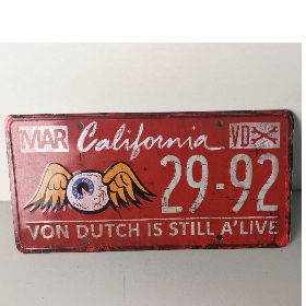 China Embossed Metal Car Number Plate Car Licence Plate on Global ...