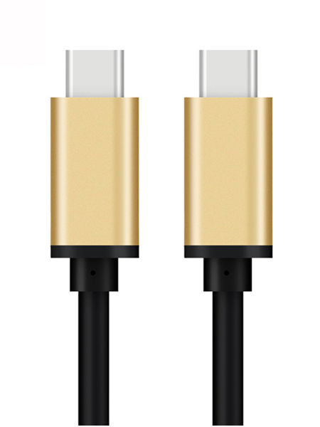 Aluminum alloy built-in E-marked 100W Type C to Type C cable, USB type ...