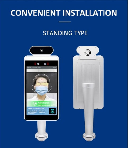 ChinaBGC-digital signage 8 inch face recognition attendance machine ...