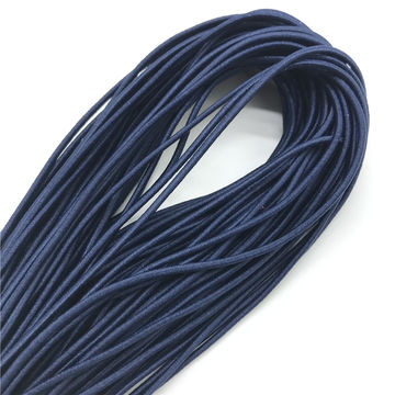 China 5yards 2mm Colorful High-Elastic Round Elastic Band Round Elastic ...