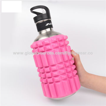 China Fashion Multi-function Stainless steel Fitness Foam Roller Drink ...