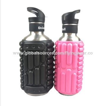 China Fashion Multi-function Stainless steel Fitness Foam Roller Drink ...