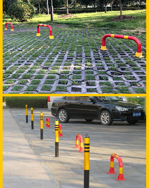 China U Shape Manual Steel Barrier Parking Lock In Dubai UAE on Global ...