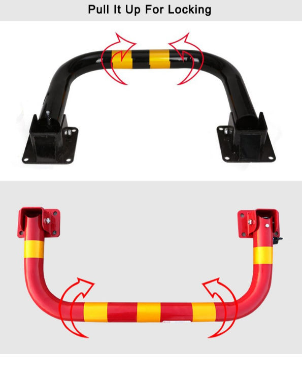 China U Shape Manual Steel Barrier Parking Lock In Dubai UAE on Global ...