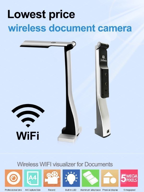 China Jetion Wireless Interactive Visualizer 5M pixels-Auto focus WiFi ...