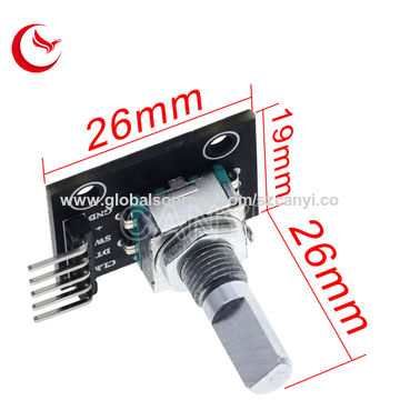 China 360 degrees rotary encoder module pcb battery board for arduino ...