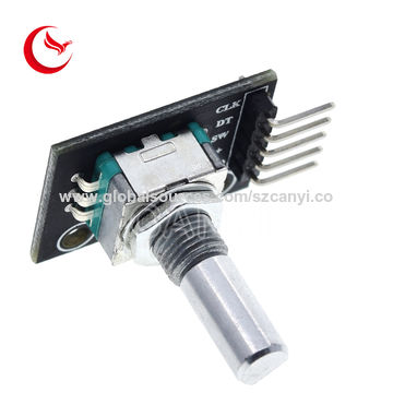 China 360 degrees rotary encoder module pcb battery board for arduino ...