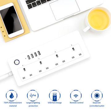 China Wifi 220v smart plug Tuya smart plug plug adapter on Global ...