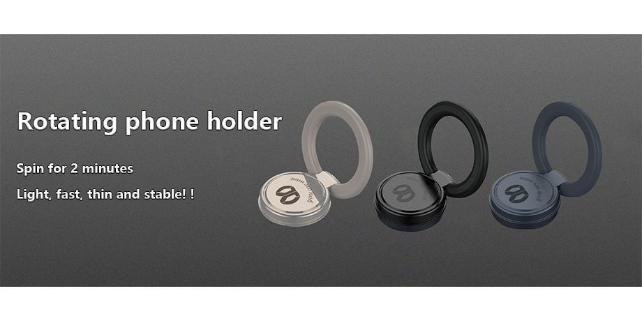 China Mobile Phone Tablet Metal Finger Grip Ring Holder 360 Rotating ...