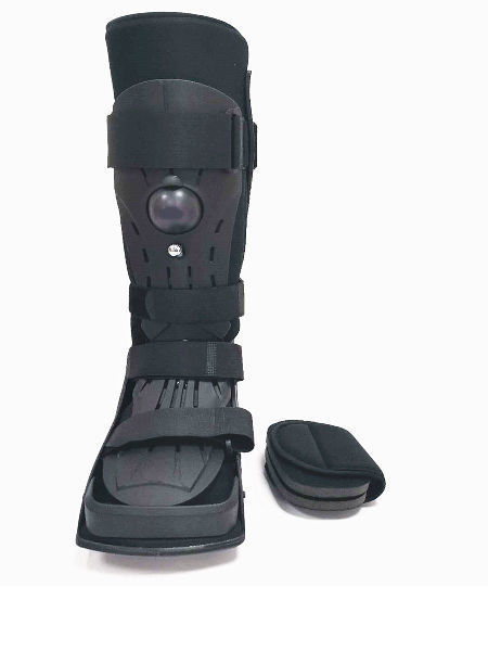 China Full Shell Pneumatic Walker Brace Ankle Sprains Strains Walking ...