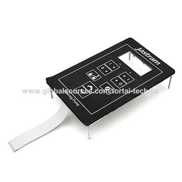 China Al Plate Backer Membrane Keypad Switch HMI Interface Assembly ...