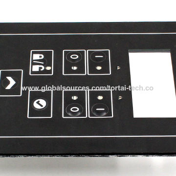 China Al Plate Backer Membrane Keypad Switch HMI Interface Assembly ...