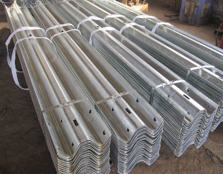 Factory Color Coated Hot Dipped Galvanized W Beam Steel Highway ...