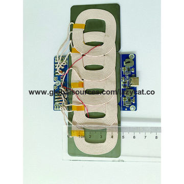 China Multicoil wireless charger manufacturer 5 coil dual 10W fast ...