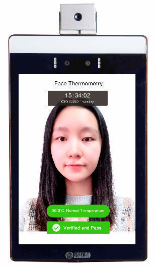 ChinaFacial recognition Face Recognition Infrared Thermometer for ...