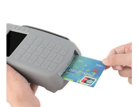 China Grey Silicone Cover Well Protected for VX520C POS Terminals on ...