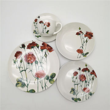 China China ceramic porcelain 20pcs dinner set with custom design on ...
