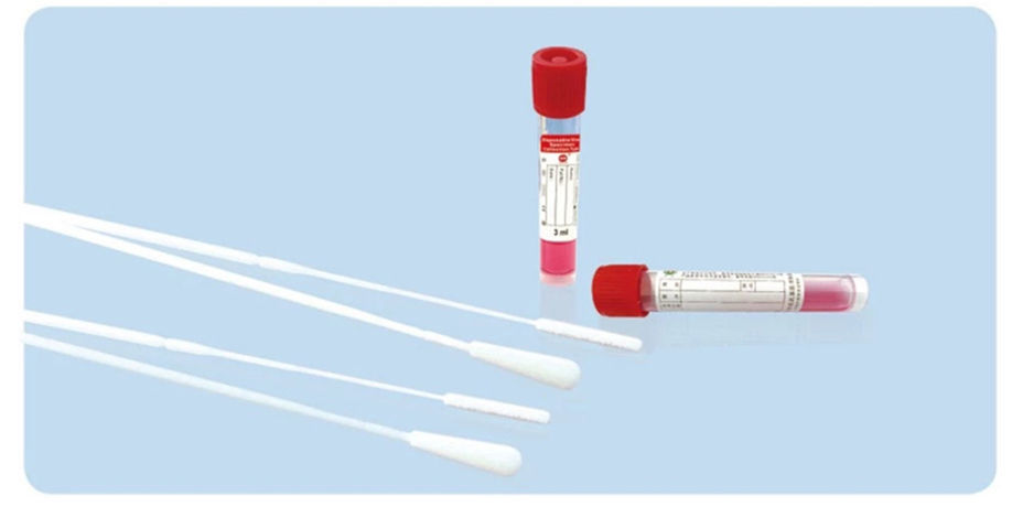 Disposable sample Collection tube, VTM swab test medical consumables ...