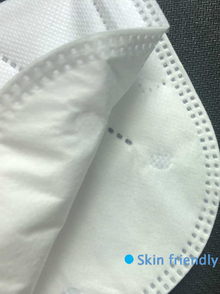 KN95 FFP2 Ear-Loop Folding Face Mask respirator, kn95 mask KN95 Face ...