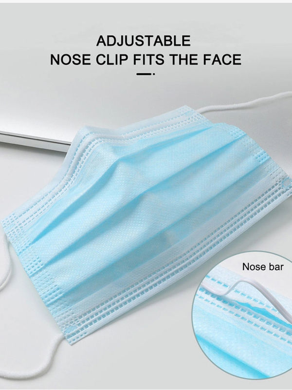 China Wholesale disposable 3 Layer Civilian Masks for Dust Protection ...