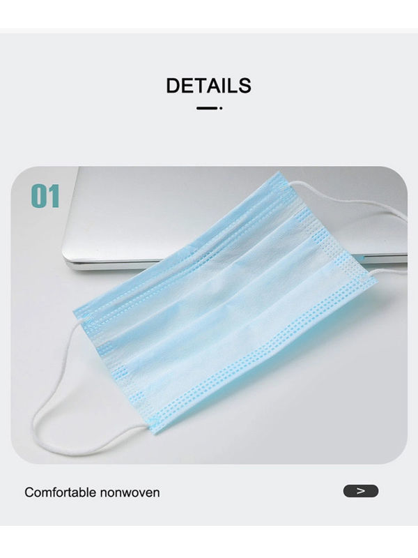 China Wholesale disposable 3 Layer Civilian Masks for Dust Protection ...