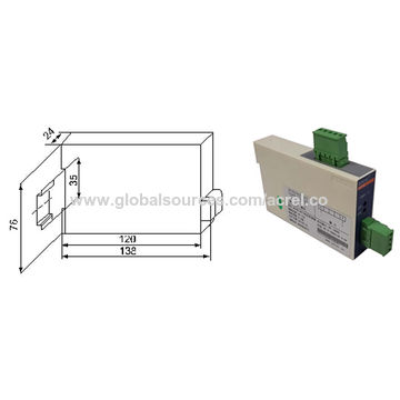 China DC voltage transducer sensor DC300-1500V input 0-10V or0-20mA ...