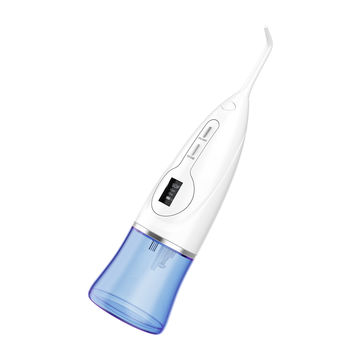 China Smart water flosser with USB charger big OLED display on Global ...
