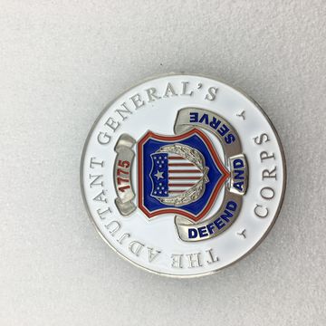 China Challenge coin, 3D, brass, die struck,shiny nickel plated, matt ...