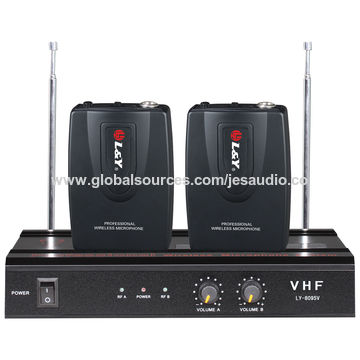China Fixed Channel VHF Metal Wireless Microphone, VHF wieless ...