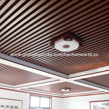 China 3D Wooden Wood Plastic Composite Wpc Paneling Fluted Wall Panels ...