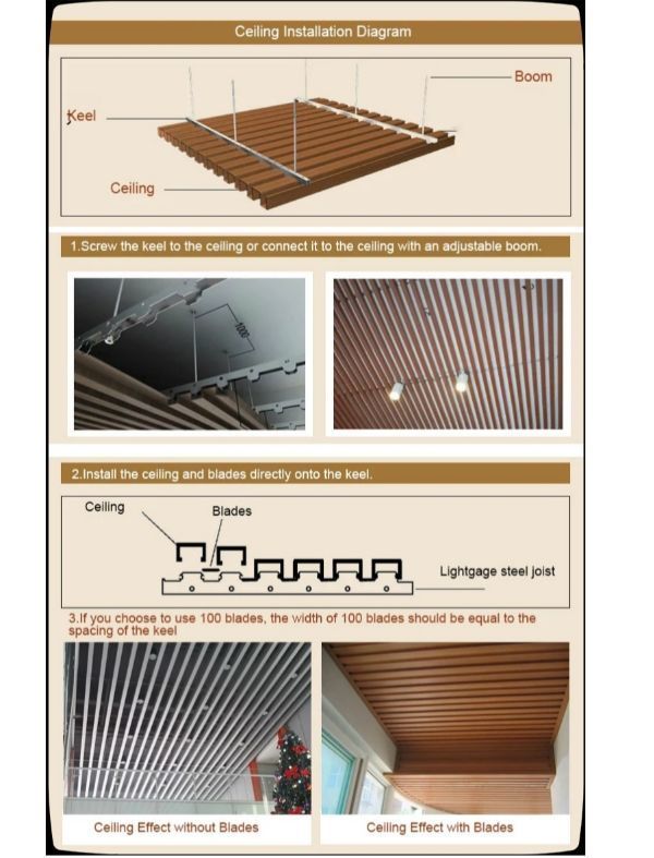 China 3D Wooden Wood Plastic Composite Wpc Paneling Fluted Wall Panels ...