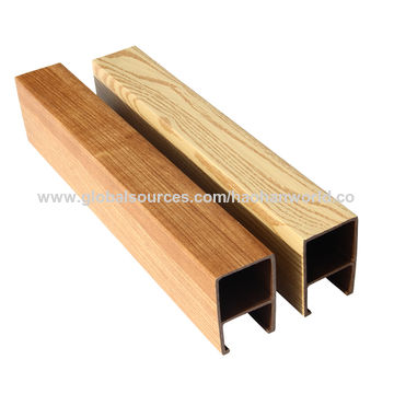 China Suspended Preformed Ceiling Baffle Panel Custom Size And Color ...